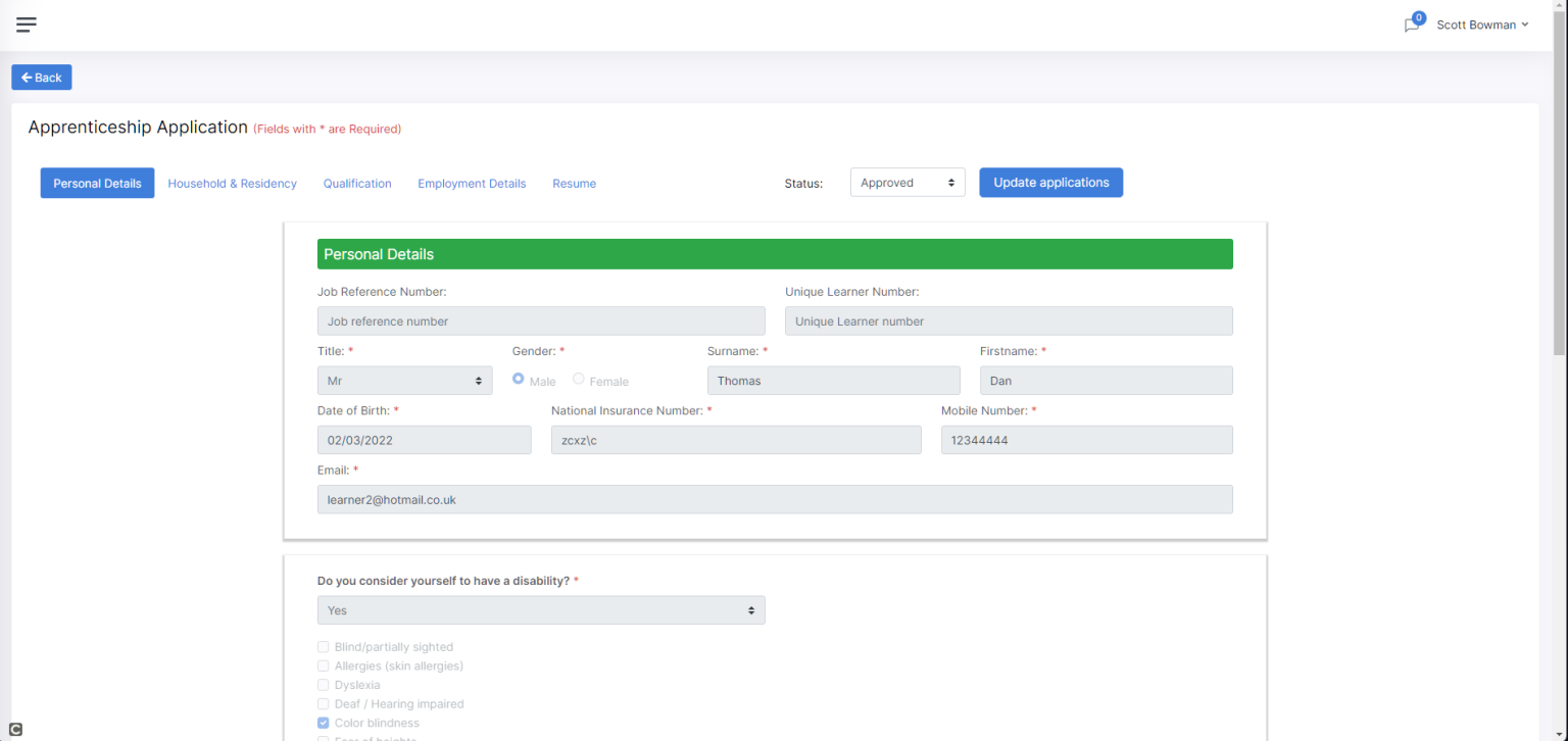 Affordable Apprentice Management System Released!